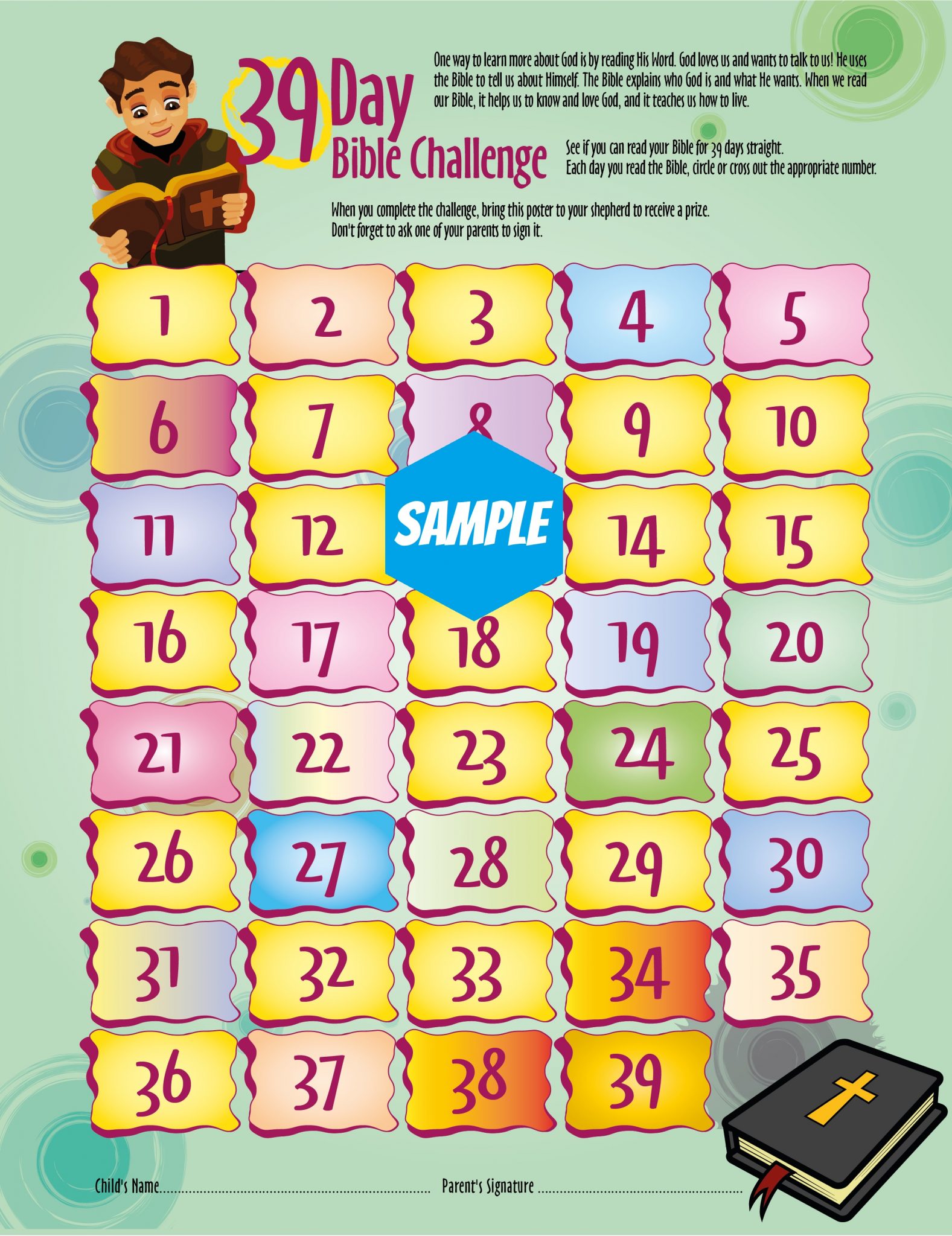 39-Day Bible Challenge for Kids – Deeper KidMin