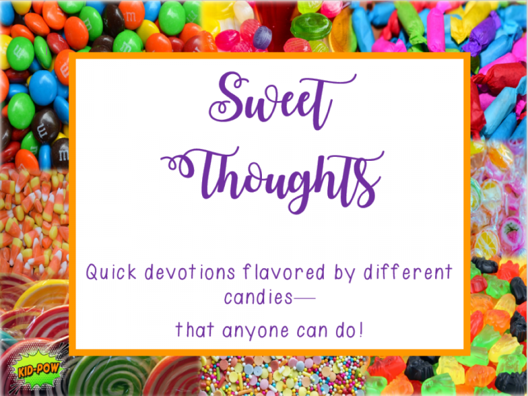 Sweet Thoughts: Candy Devotions – Deeper KidMin
