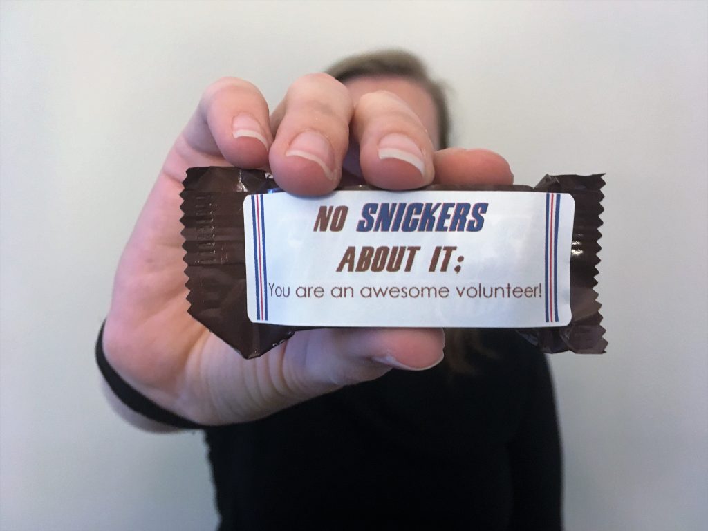 Candy Appreciation Labels – Volunteer Appreciation Printable – Deeper ...