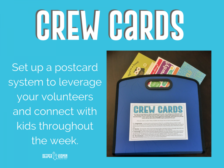 Crew Cards – Deeper KidMin