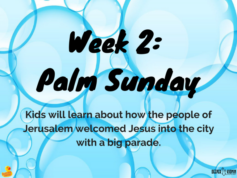 Squeaky Clean 4-Week Easter Unit – Deeper KidMin