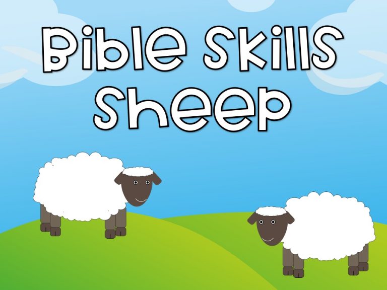 Bible Skills Sheep – Deeper KidMin