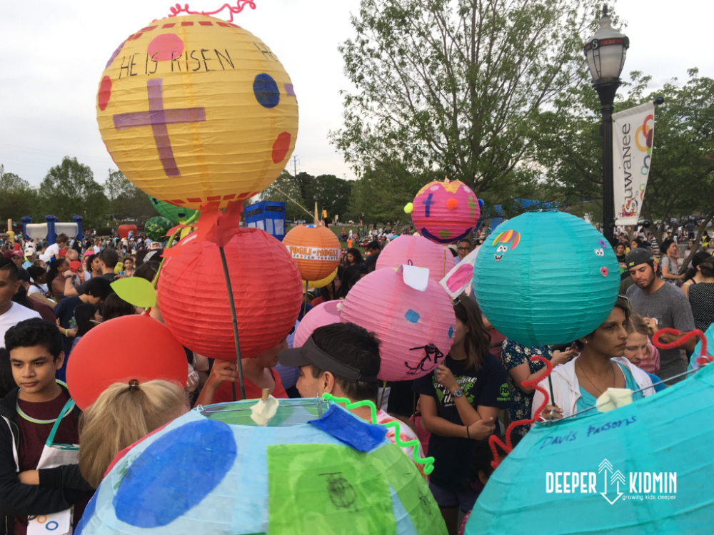 Family Easter Event: Walk in the Light – Deeper KidMin