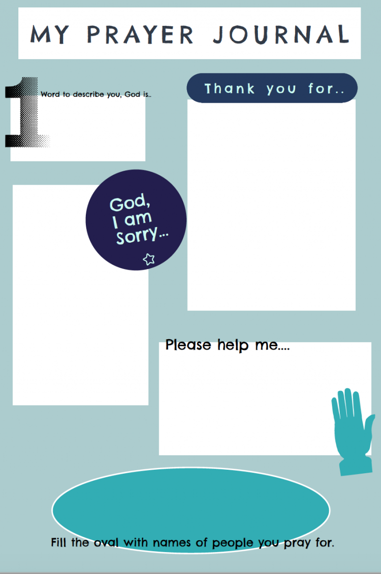 Kids Prayer Journal Printable – Deeper KidMin