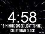 Space Light Tunnel 5-Minute Countdown Video – Deeper KidMin
