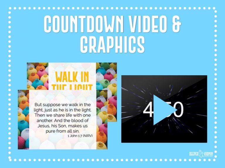 Walk in the Light Easter Event – Deeper KidMin