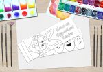 Color Your Own Set #1 – Easter Bookmarks – Deeper KidMin