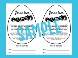 You’ve Been Egged Printable – Deeper KidMin