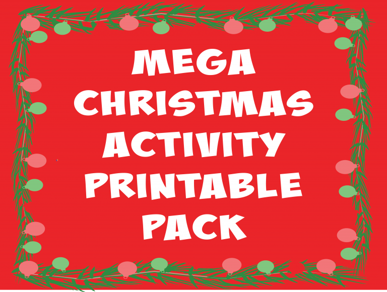 Mega Christmas Printable Activity Pack – Deeper KidMin
