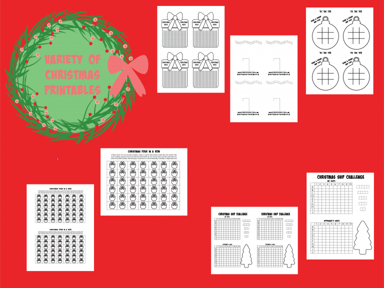 Mega Christmas Printable Activity Pack – Deeper KidMin