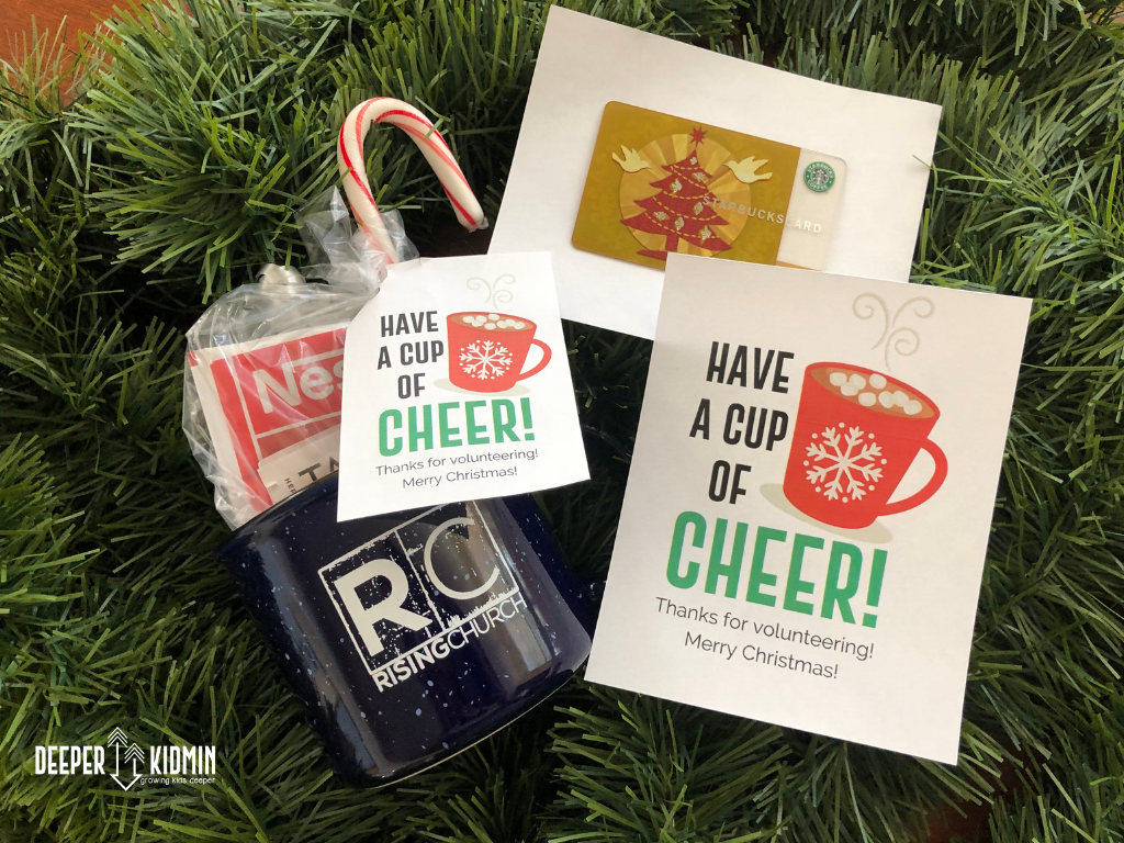 Volunteer Appreciation Printables – Deeper KidMin