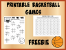 Freebie Basketball Printable Games – Deeper KidMin
