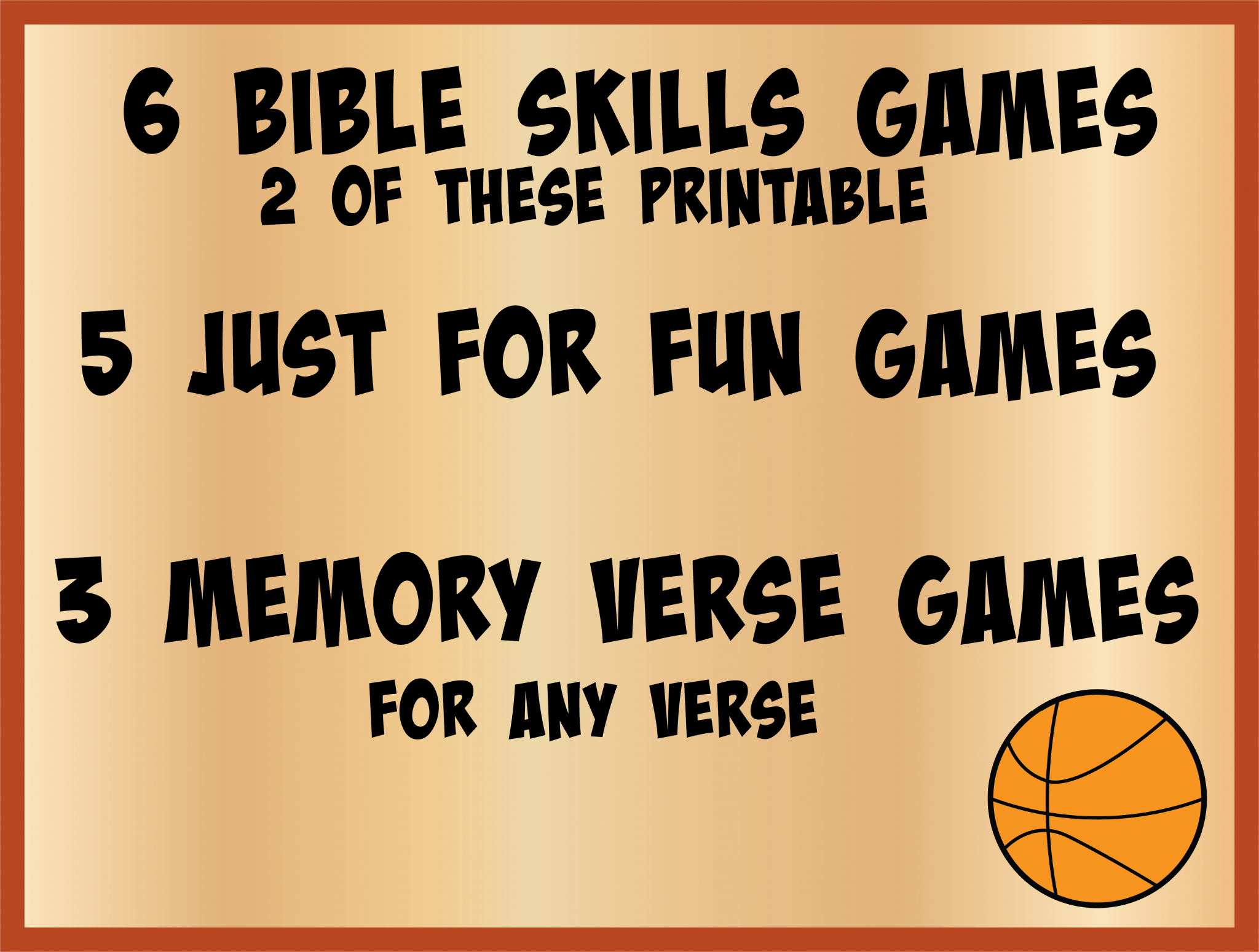 Basketball Bible Blitz – Deeper KidMin
