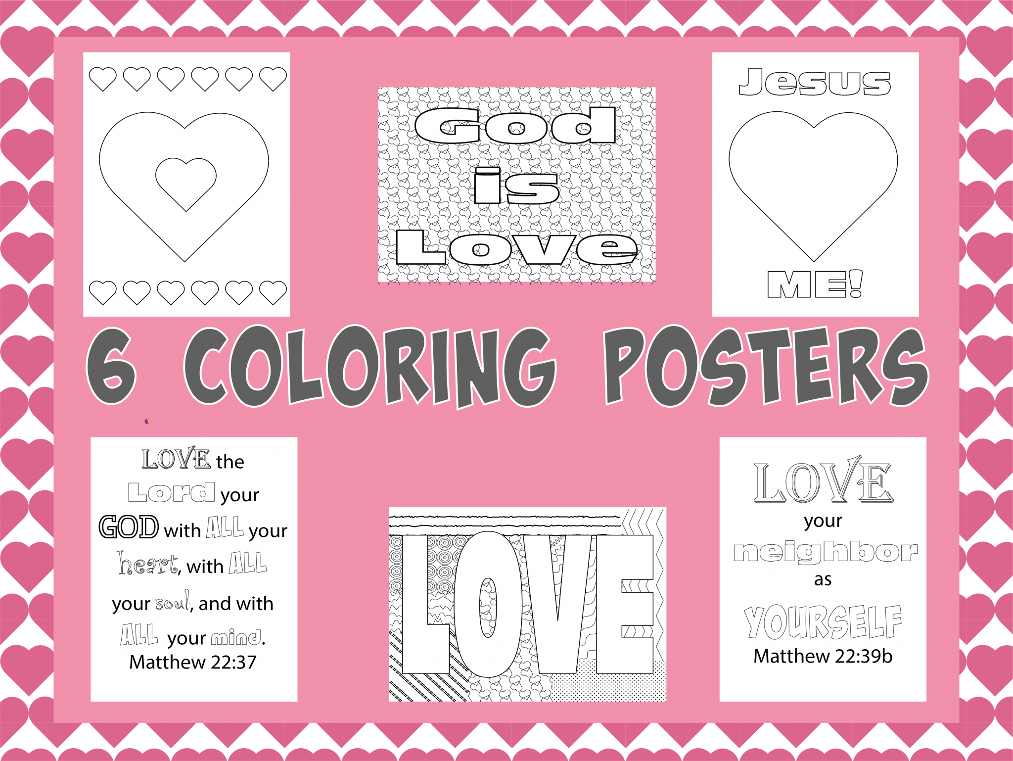 Love the Lord Printable Pack – Deeper KidMin