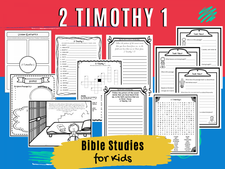 Bible Studies for Kids – 2 Timothy 1 – Deeper KidMin