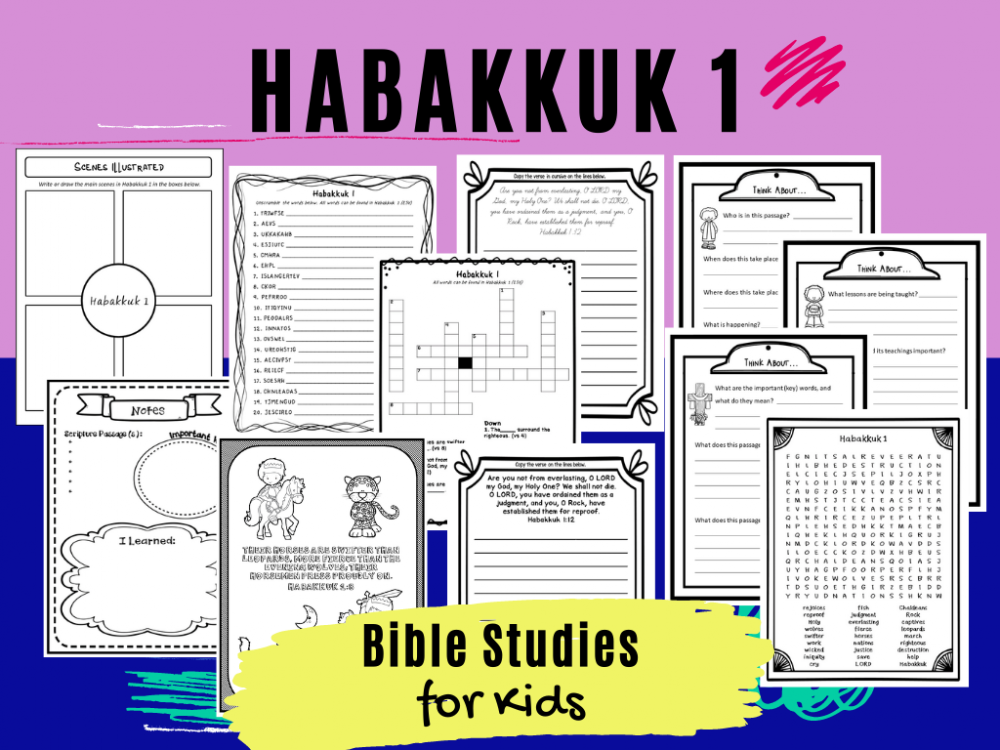 Bible Studies for Kids – Habakkuk 1 – Deeper KidMin