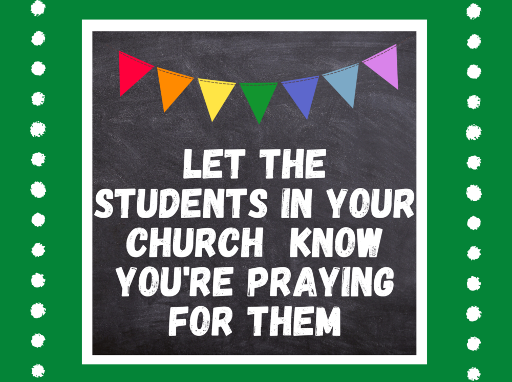 Student Prayer Sign Printable – Deeper KidMin