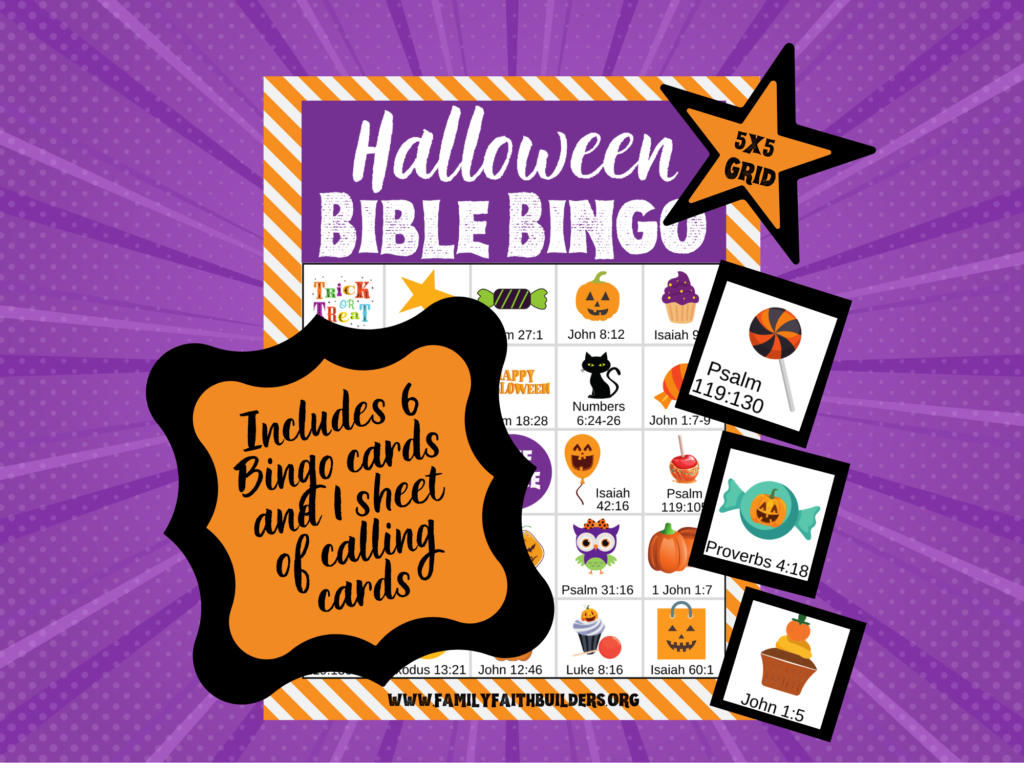 Halloween Bible Bingo – Deeper KidMin