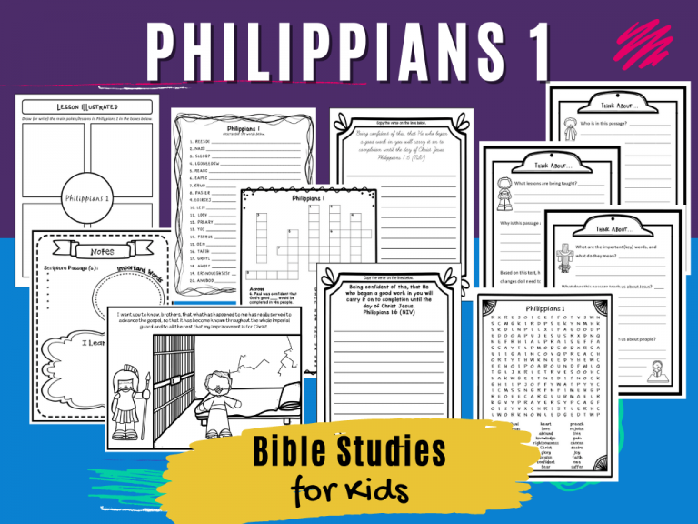 Bible Studies for Kids – Philippians 1 – Deeper KidMin