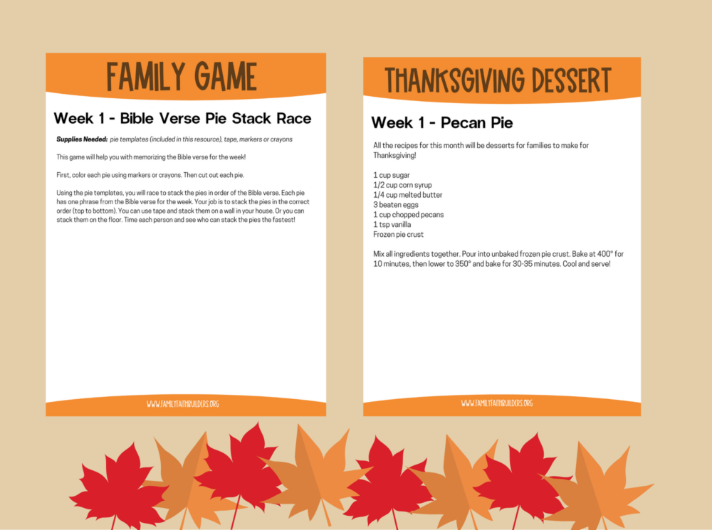 Gobble Up Gratitude – Deeper KidMin