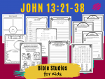 Bible Studies for Kids – John 13:21-38 – Deeper KidMin