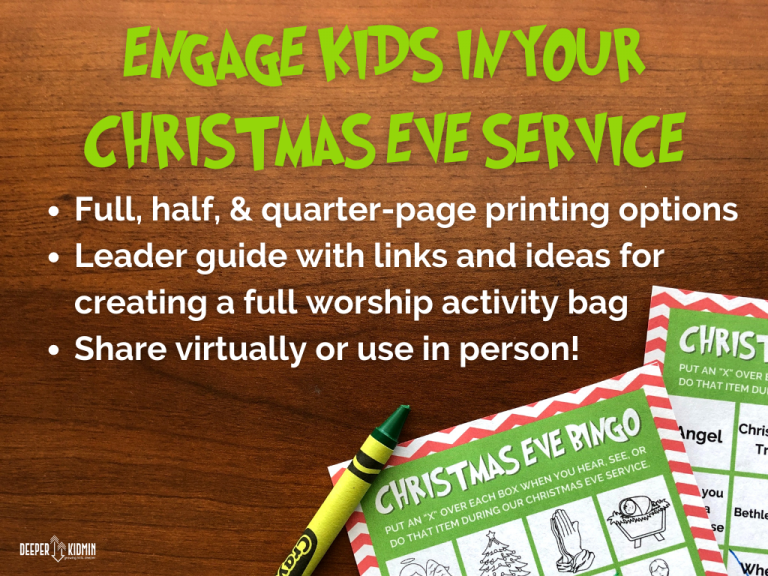 Christmas Eve Bingo – Deeper KidMin