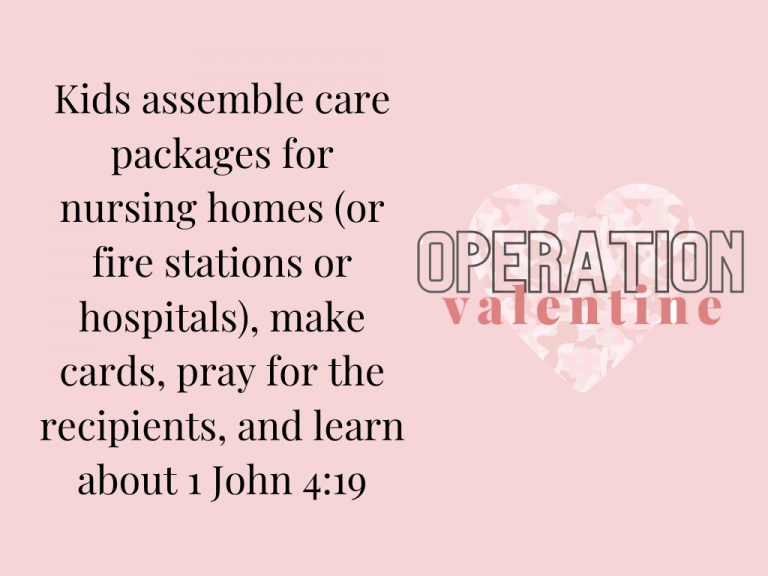 Operation Valentine – Deeper KidMin