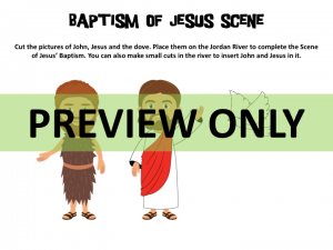 Baptism of Jesus – Activity Pack – Deeper KidMin