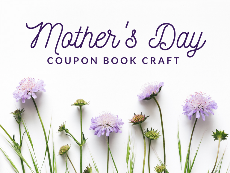 Mother’s Day Coupon Book Craft – Deeper KidMin