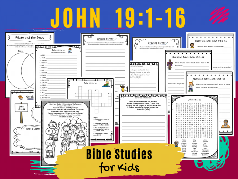 Bible Studies for Kids – John 19:1-16 – Deeper KidMin