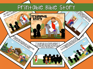Triumphal Entry Printable Bible Story and Activity Pack – Deeper KidMin