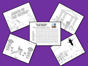The Crucifixion Printable Pack – Deeper KidMin