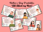 Mother’s Day Printables “All About My Mom” – Deeper KidMin