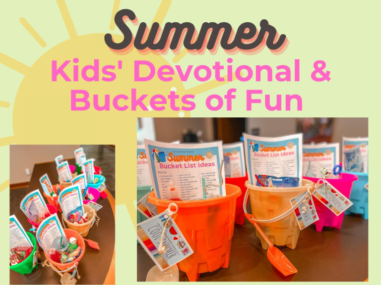 Summer Devotional and Buckets of Fun – Deeper KidMin