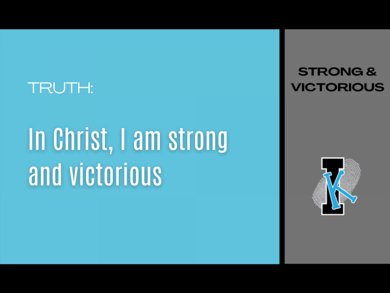 Strong & Victorious – Identity Kids Series – Deeper KidMin