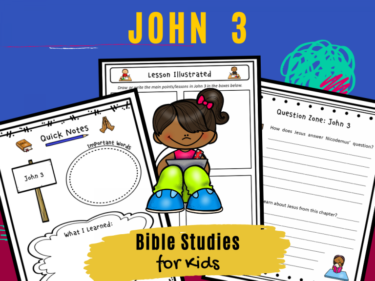 Bible Studies for Kids – John 3 – Deeper KidMin
