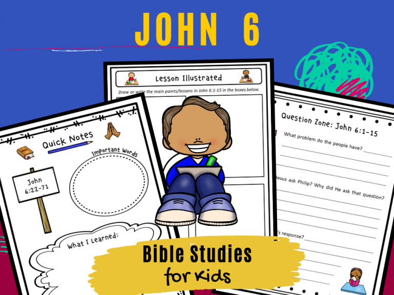 Bible Studies for Kids – John 6 MEGA SET! – Deeper KidMin