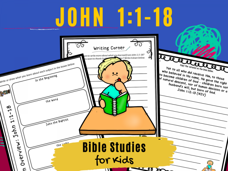 Bible Studies for Kids – John 1:1-18 – Deeper KidMin