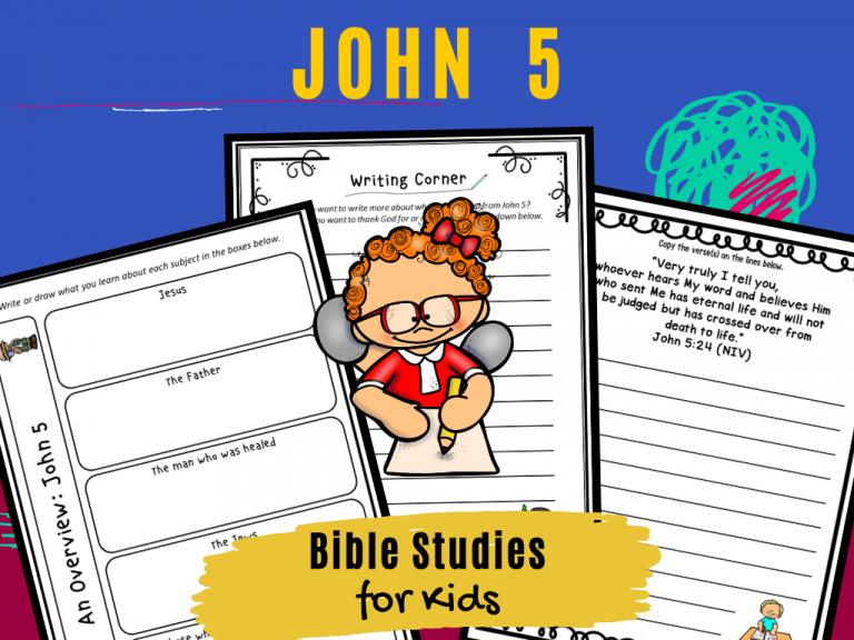 Bible Studies for Kids – John 5 – Deeper KidMin