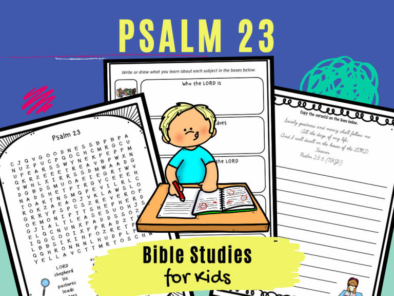 Bible Studies for Kids – Psalm 23 – Deeper KidMin