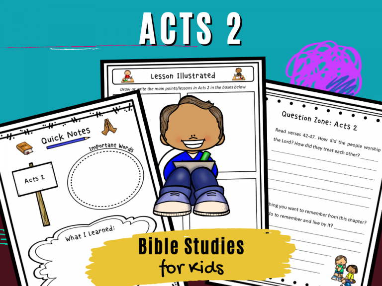 Bible Studies for Kids – Acts 2 – Deeper KidMin