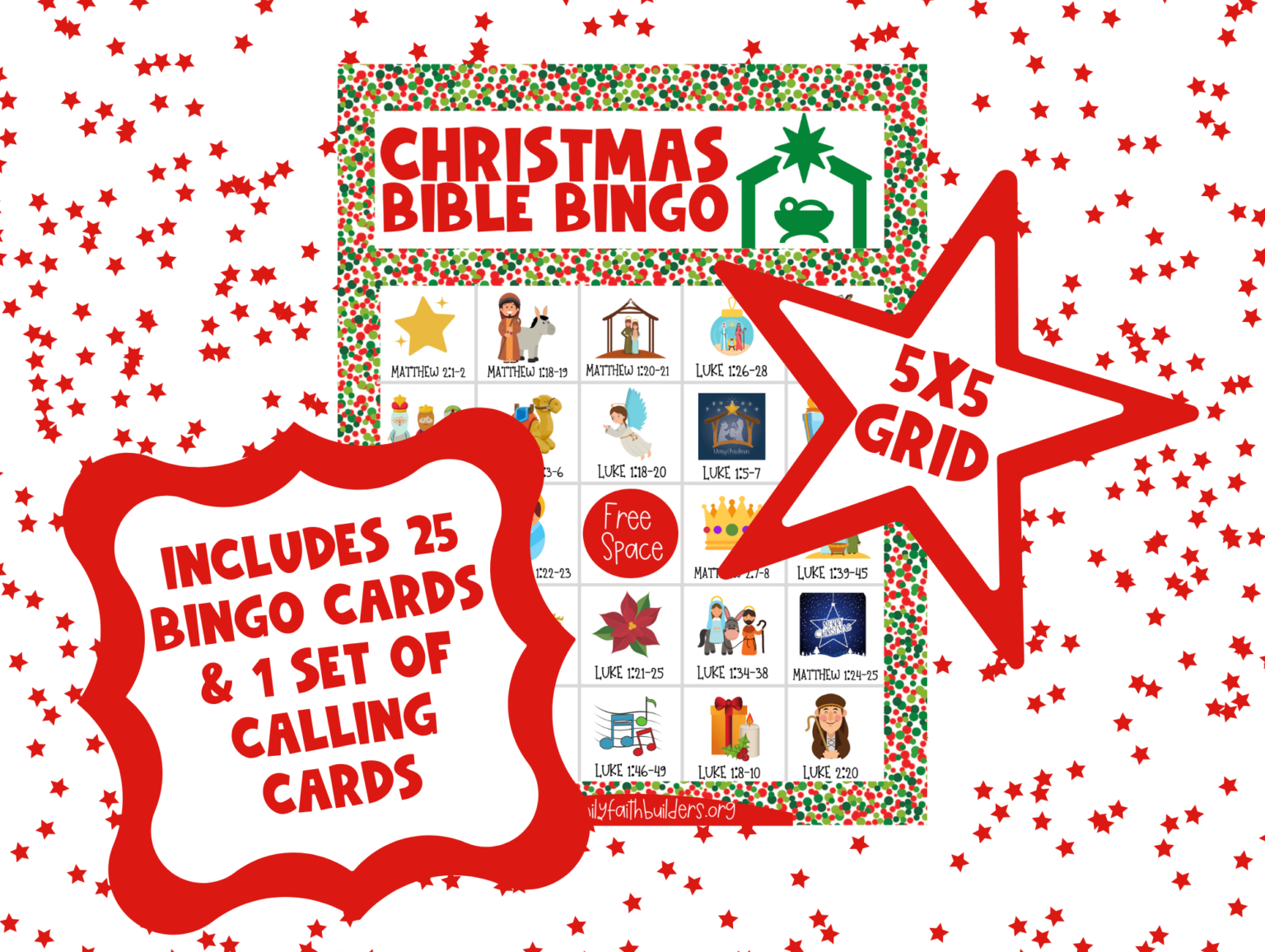Christmas Bible Bingo – Deeper KidMin