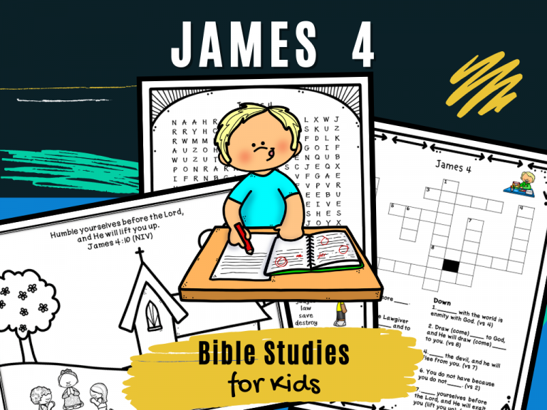 Bible Studies for Kids – James 4 – Deeper KidMin