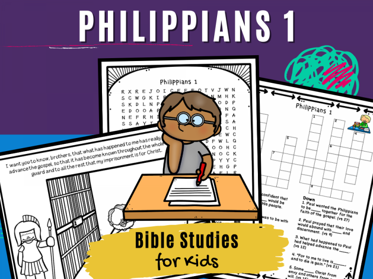 Bible Studies for Kids – Philippians BUNDLE! – Deeper KidMin