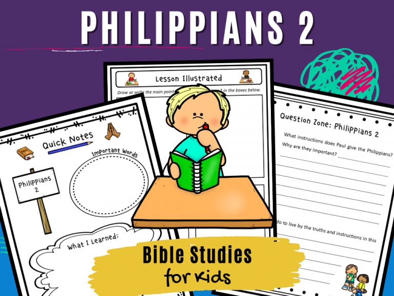 Bible Studies for Kids – Philippians BUNDLE! – Deeper KidMin