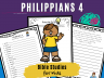 Bible Studies for Kids – Philippians 4 – Deeper KidMin