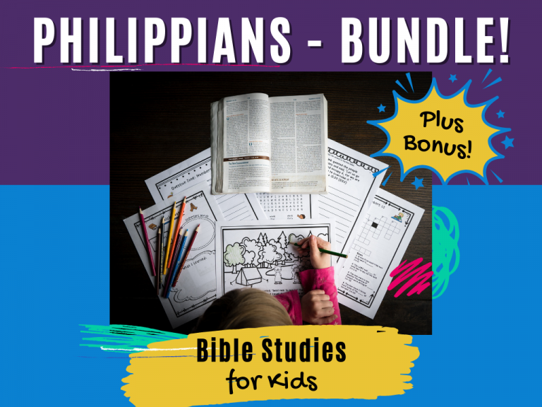 Bible Studies for Kids – Philippians BUNDLE! – Deeper KidMin