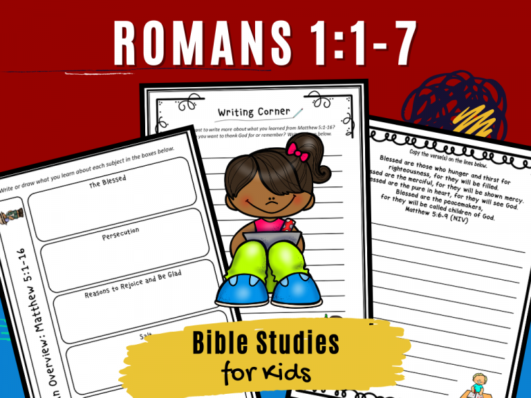 Bible Studies for Kids – Romans 1:1-7 – Deeper KidMin