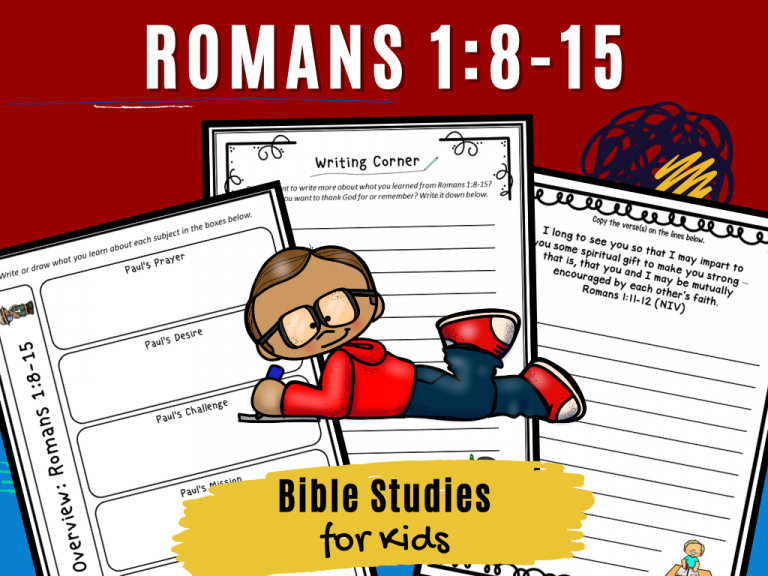 Bible Studies for Kids – Romans 1 BUNDLE – Deeper KidMin