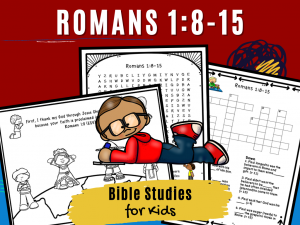 Bible Studies for Kids – Romans 1 BUNDLE – Deeper KidMin